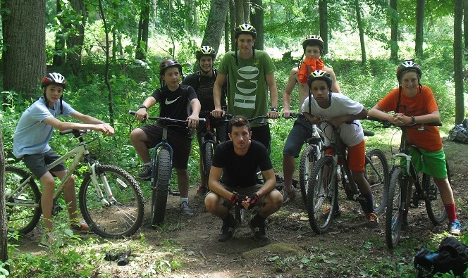 Mountain biking summer camp for teenagers