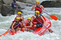 White Water Rafting in the Rain SMA2 2015: Adventure Teen Summer Camp