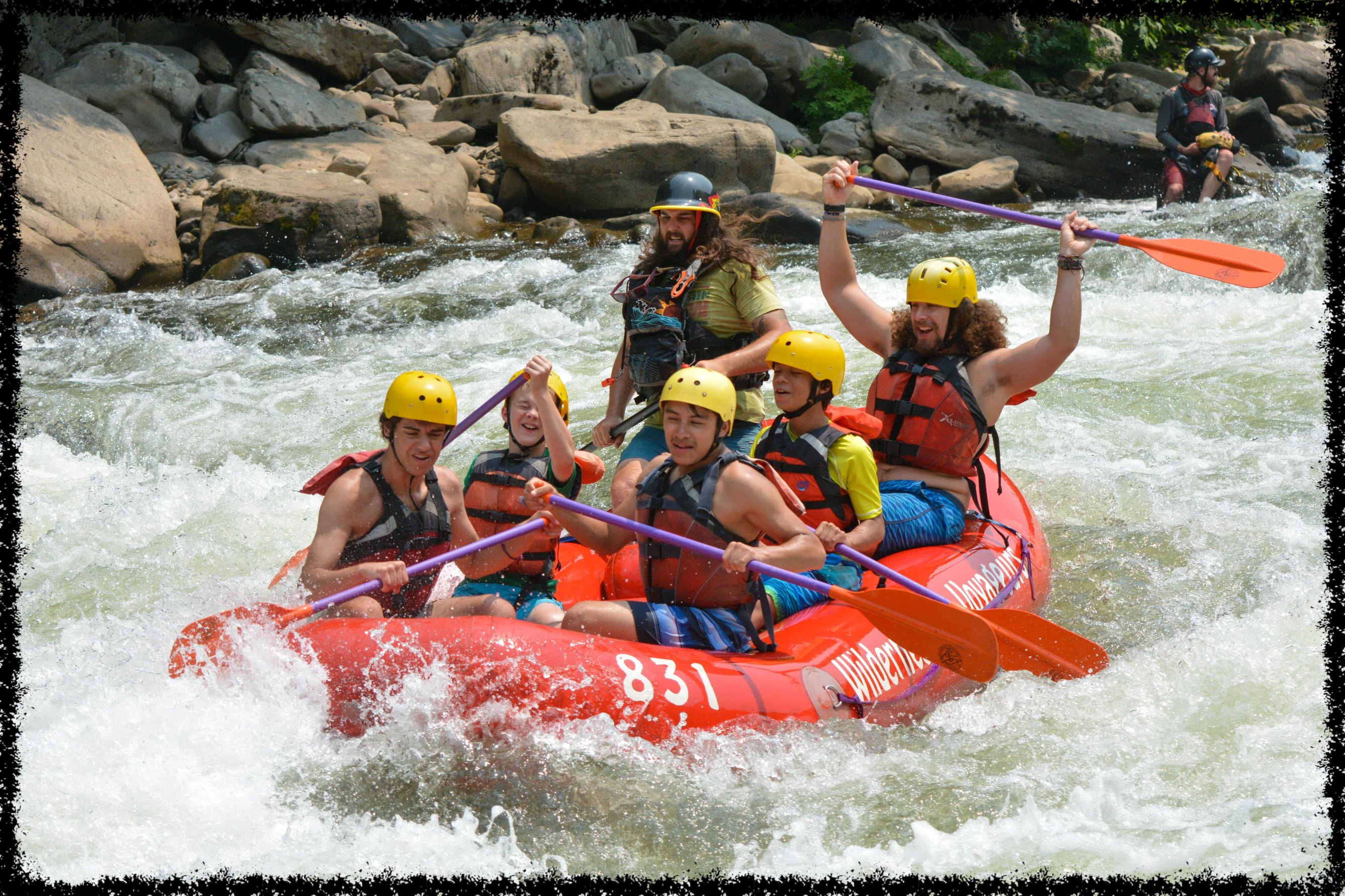 A Recollection of SMA Tweens Camp 2021 White Water Rafting, Session 2.