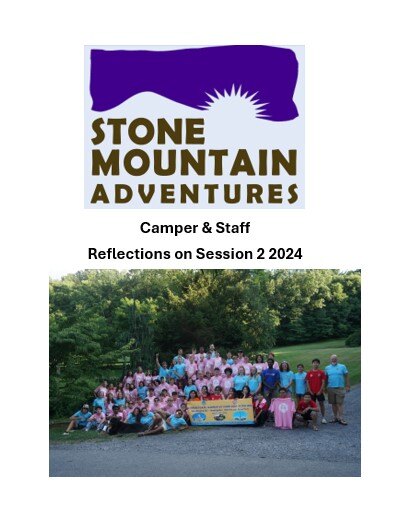 Summer 2024 Memory Books from SMA Teen Summer Camp!