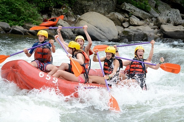 White Water Rafting 4th Session Photos: SMA Teen Summer Camp